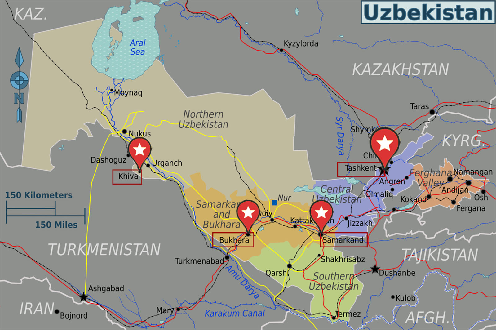 [เที่ยว อุซเบกิสถาน ด้วยตัวเอง Ep.1] รู้จัก "Uzbekistan" แผนการเดินทาง ...