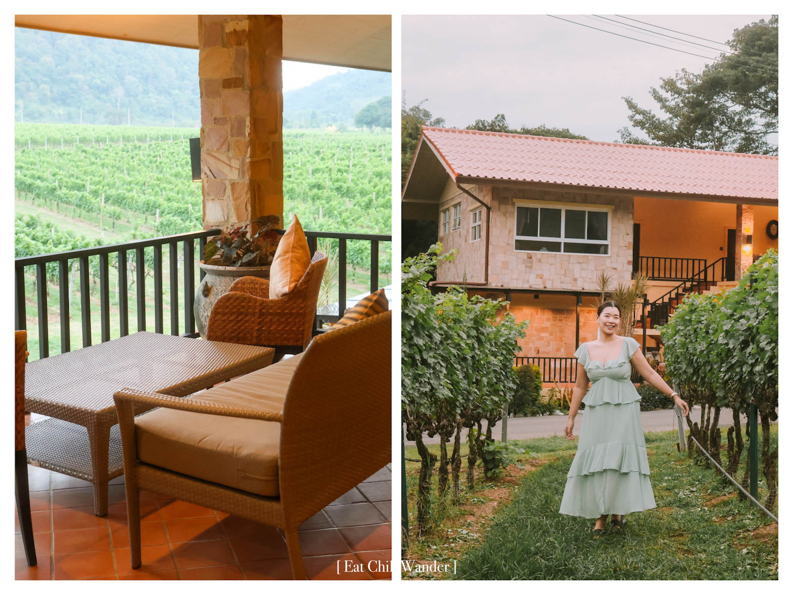 [รีวิว] GranMonte Wine Cottage ที่พักเขาใหญ่ พักผ่อนในไร่ไวน์ บรรยากาศ ...